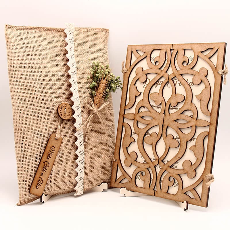 Wooden Invitations - Etsy