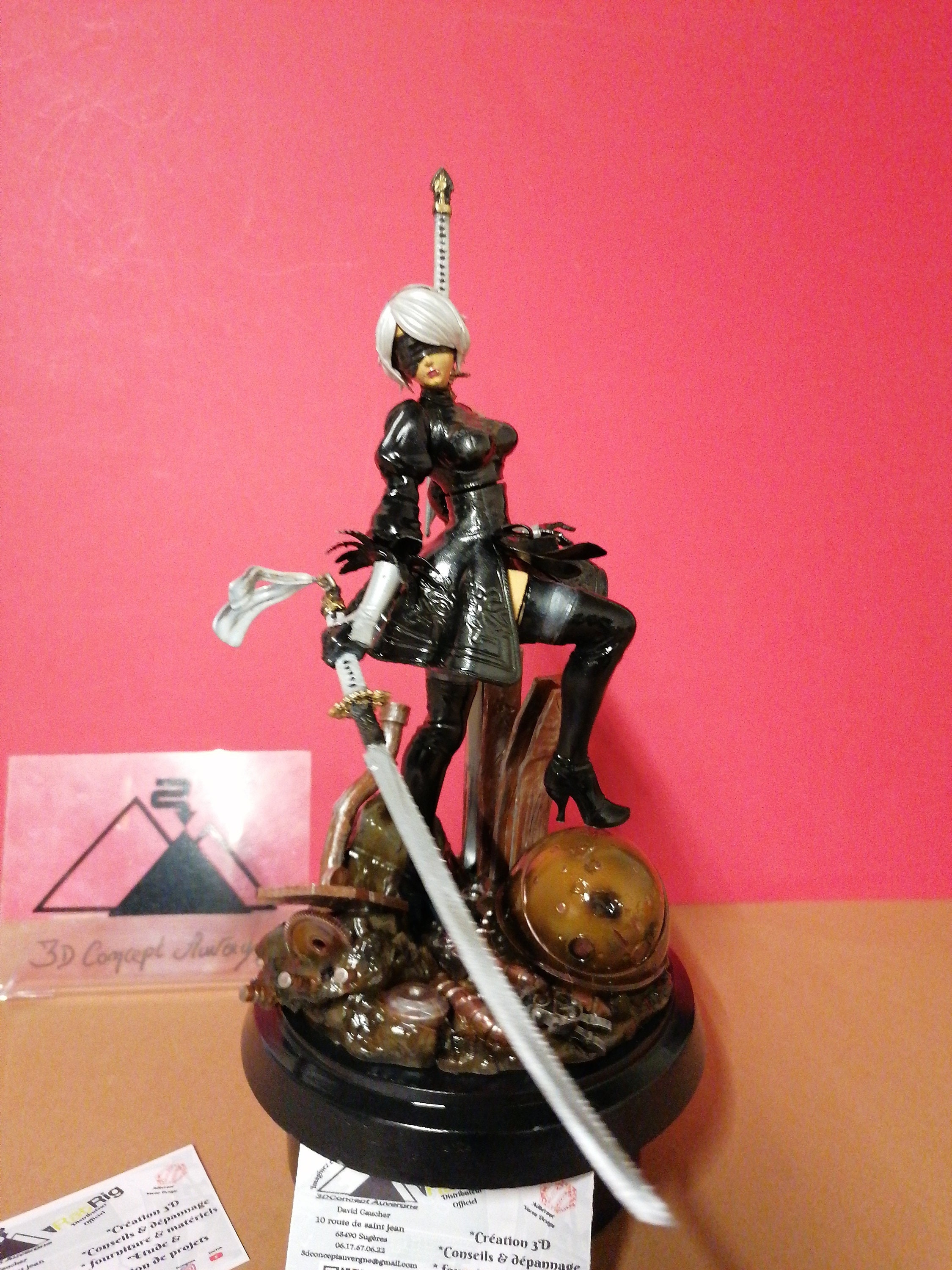 2B Nier Automata Painted Figure - Etsy