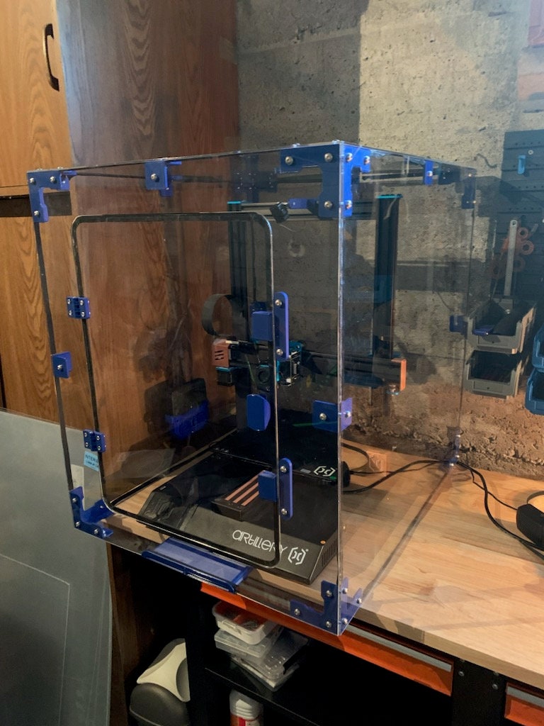 DIY Acrylic Enclosure for 3D Printer up to 300mm - Etsy UK