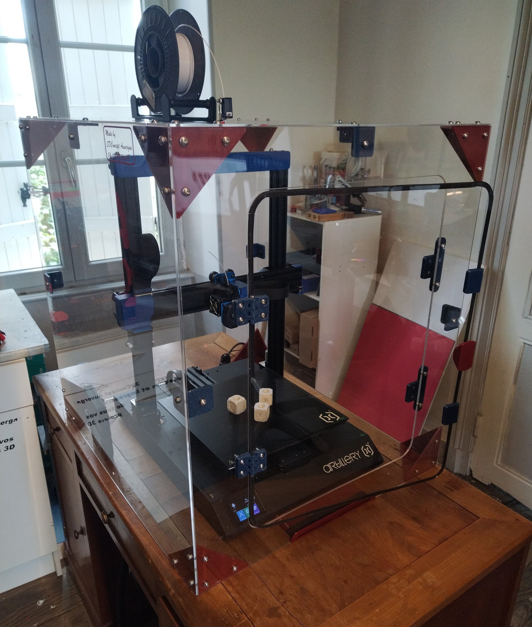 Plexiglas Enclosure acrylic Enclosure for 3D Printer - Etsy