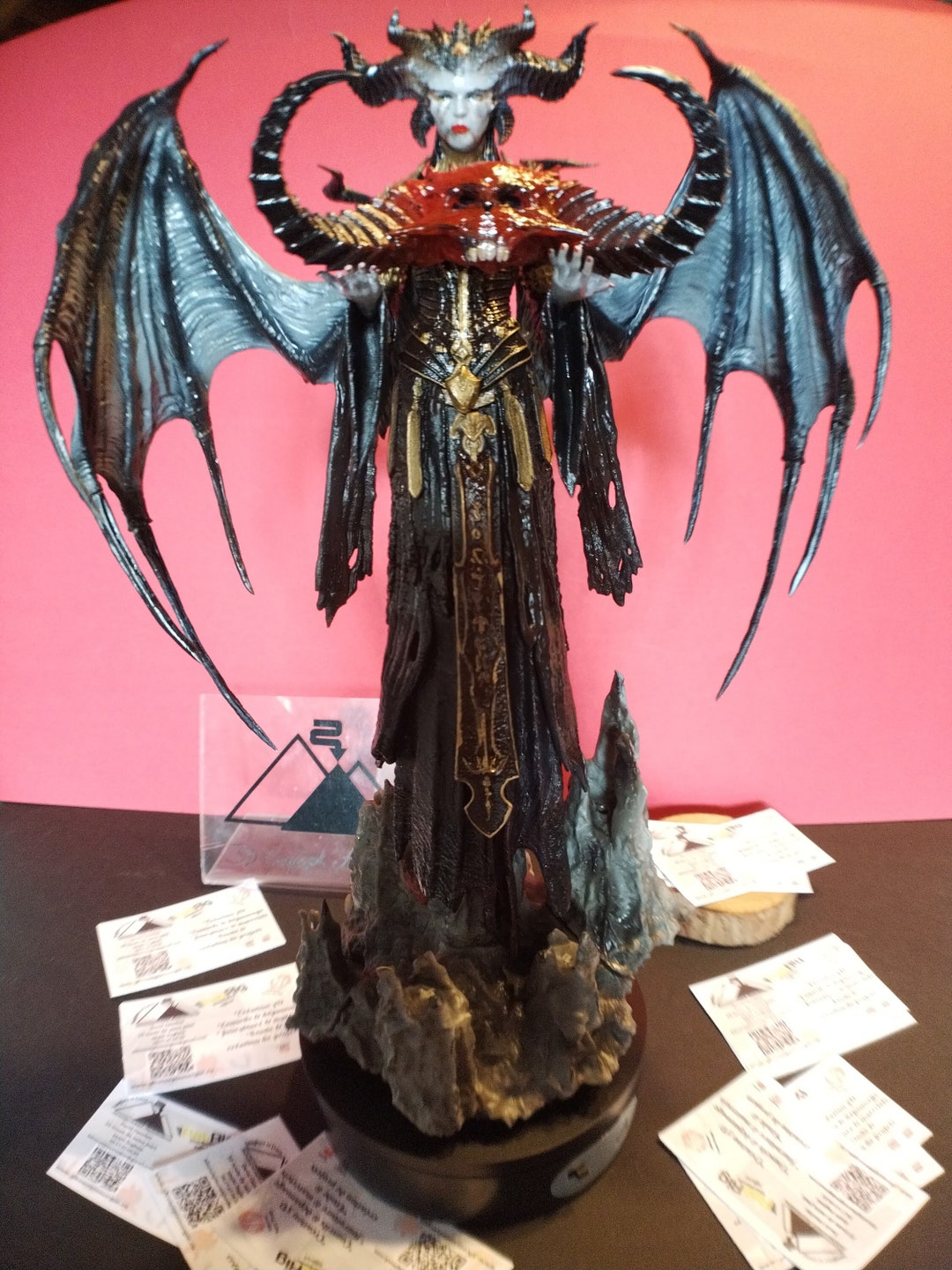 Lilith Figurine in Hand-painted Version From the Diablo 4 Games - Etsy