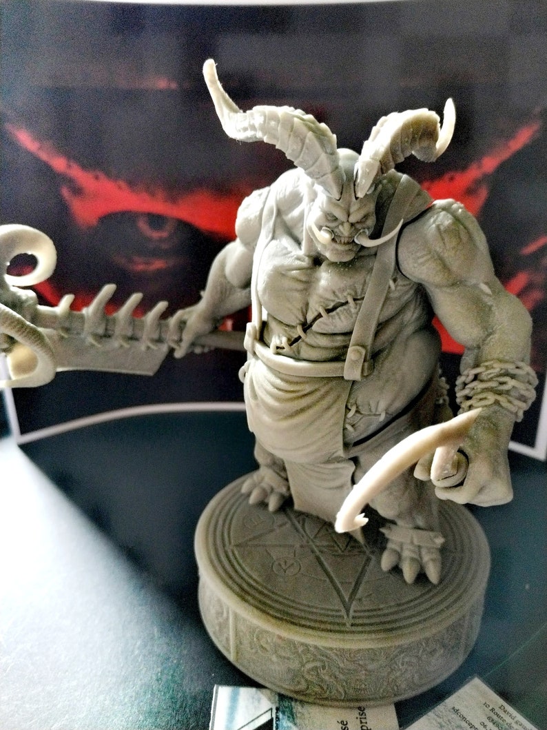 Diablo IV THE BUTCHER 3D Printed Resin - Etsy