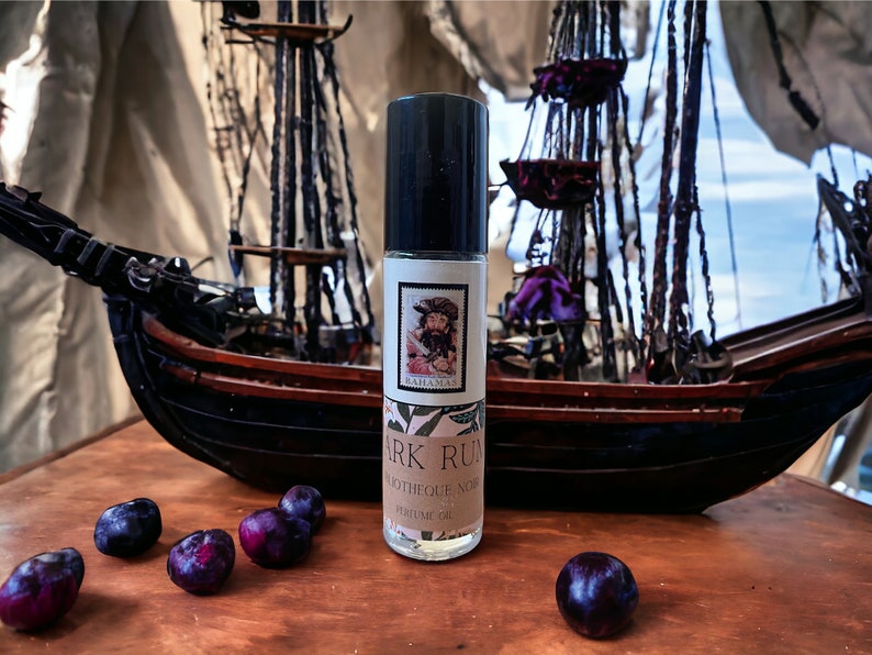 Dark Rum Rum and Plum Perfume Oil for Her, Gothic, Dark Academia ...