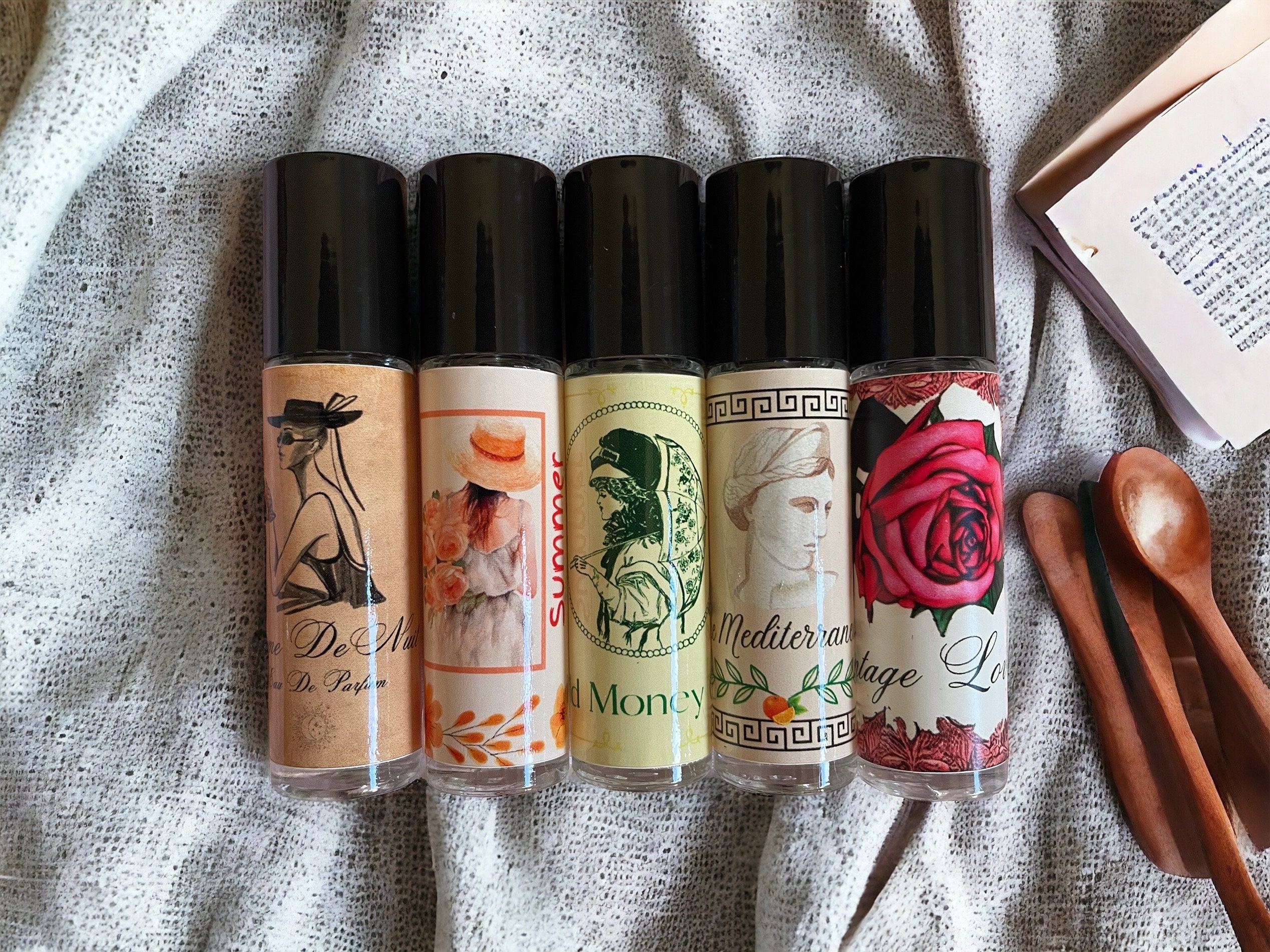 Dark Rum Rum and Plum Perfume Oil for Her, Gothic, Dark Academia ...