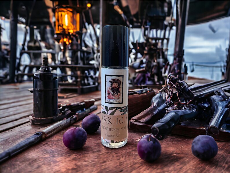 Dark Rum Rum and Plum Perfume Oil for Her, Gothic, Dark Academia ...
