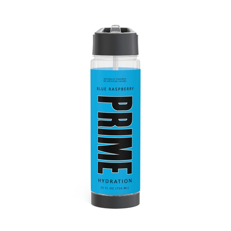 PRIME Blue Raspberry 750ml Infuser Water Drinks Bottle Hydration Logan ...