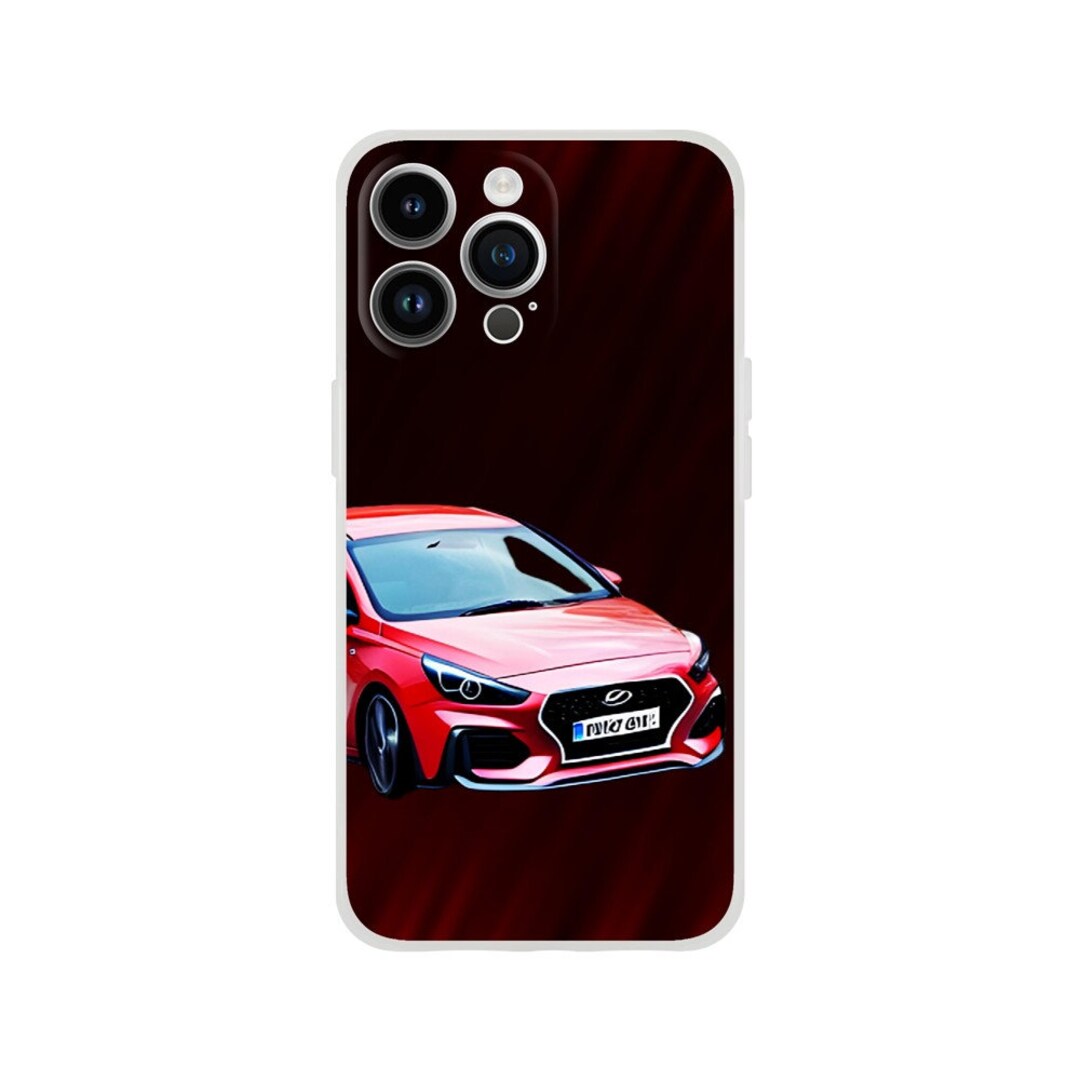 Hyundai I30N Flexi Phone Case Case A.I Generated Image iPhone 14, 13 ...