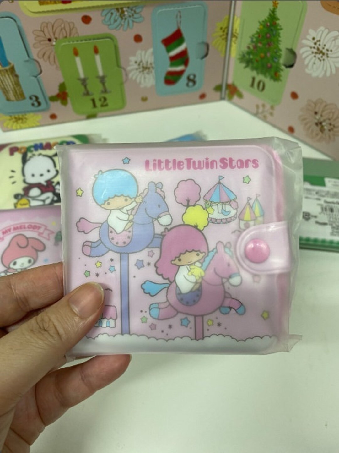 Sanrio Japan Vintage Small Plastic Wallet Little Twin Stars Rare Child ...