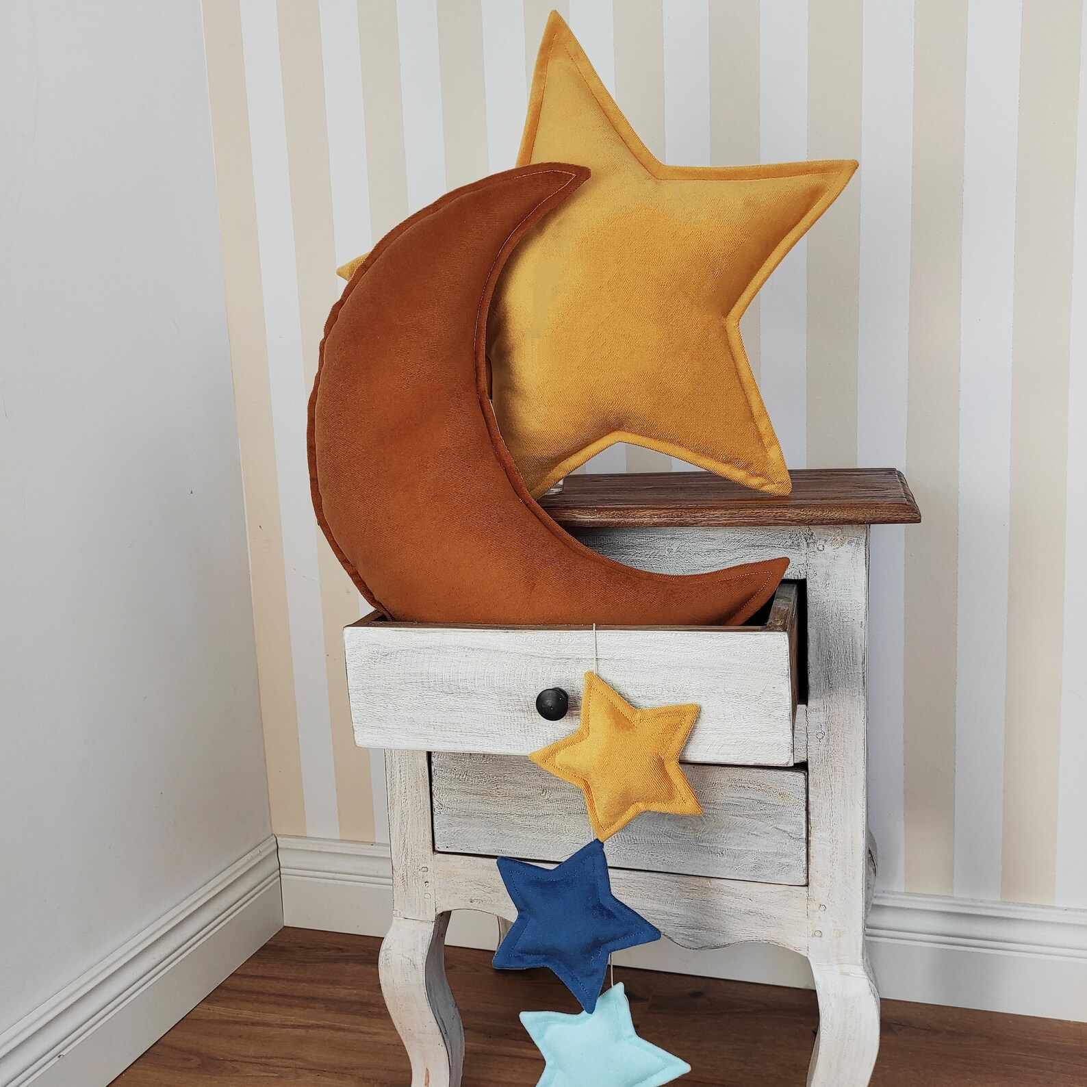 Moon Cushion - Baby Moon Pillow, Moon Shaped Pillow, Moon Nursery ...