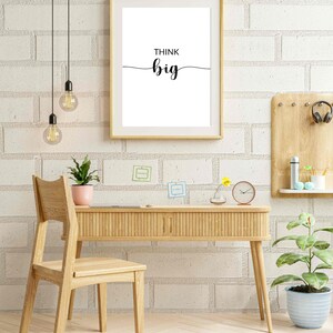 Digital Posters for Office Wall Art Home Office Wall Art Set ...