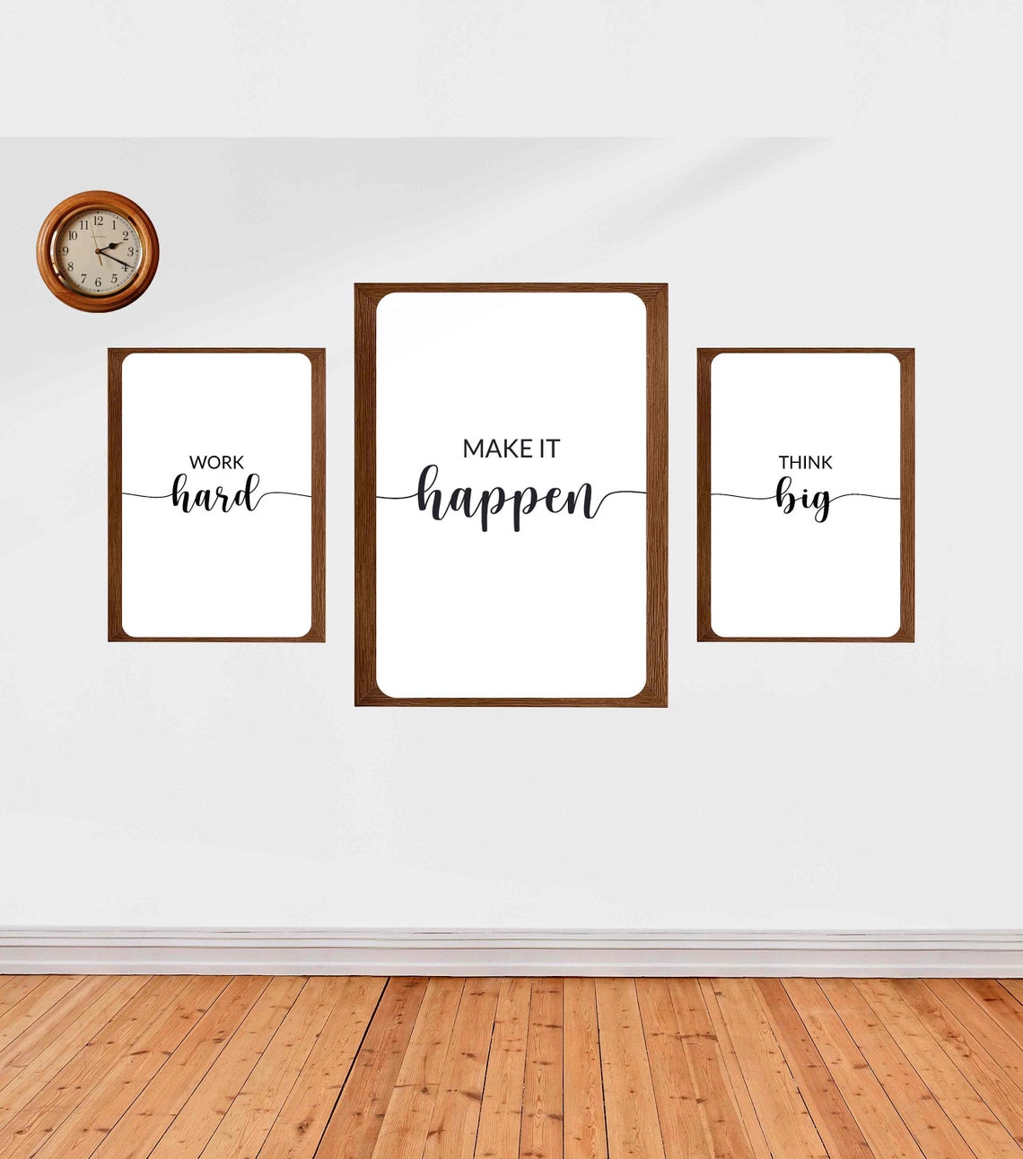 Digital Posters for Office Wall Art Home Office Wall Art Set ...