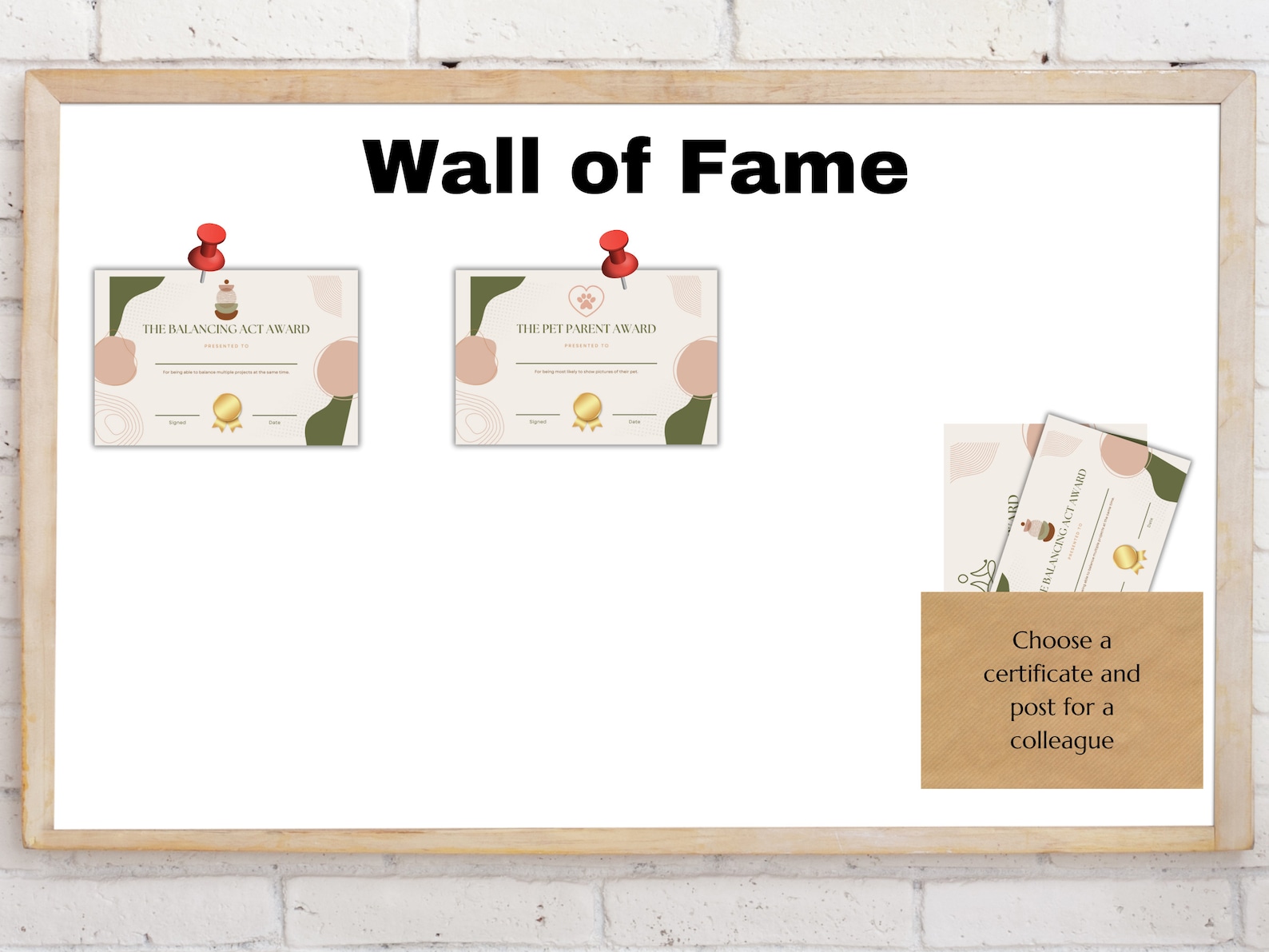 Funny Employee Recognition Certificate Staff Acknowledgement Party ...