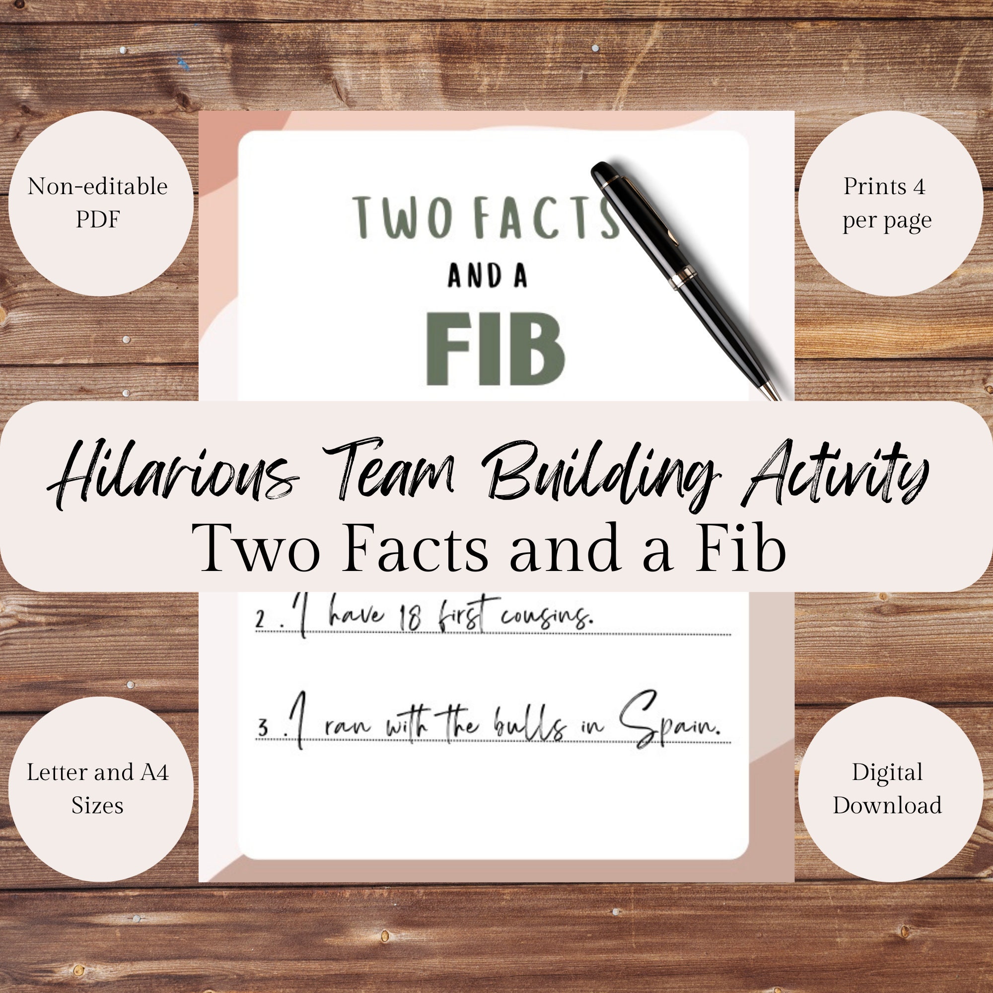 Simple Fun Team Building for Staff or Employees Remote Work Office ...