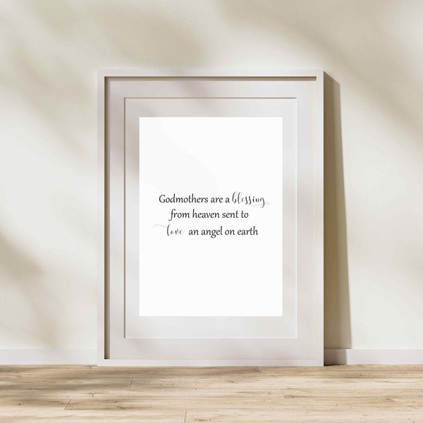 Godmother Quote - Etsy