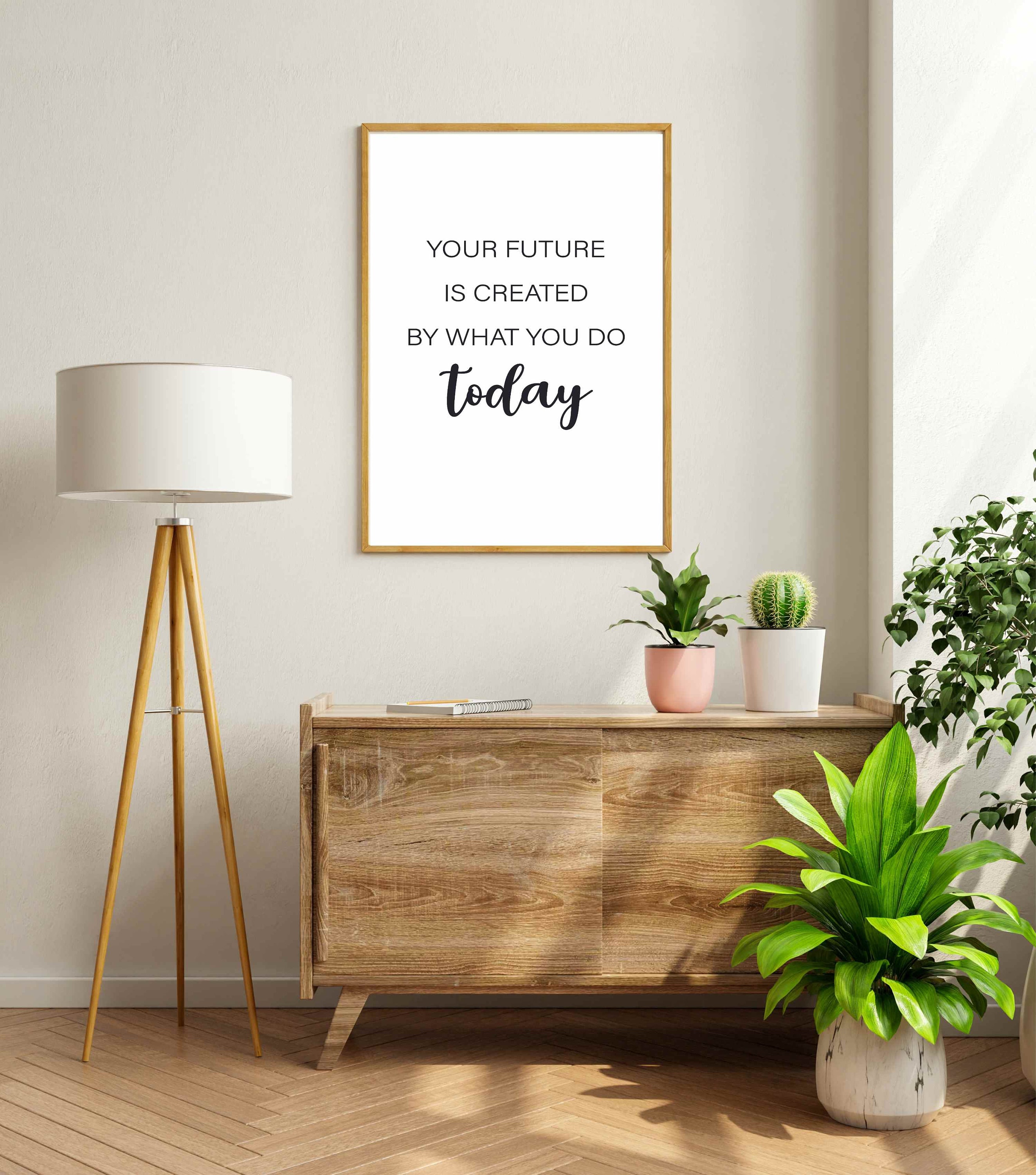 Digital Wall Art for Office Motivation Inspiring Quote Motivational ...