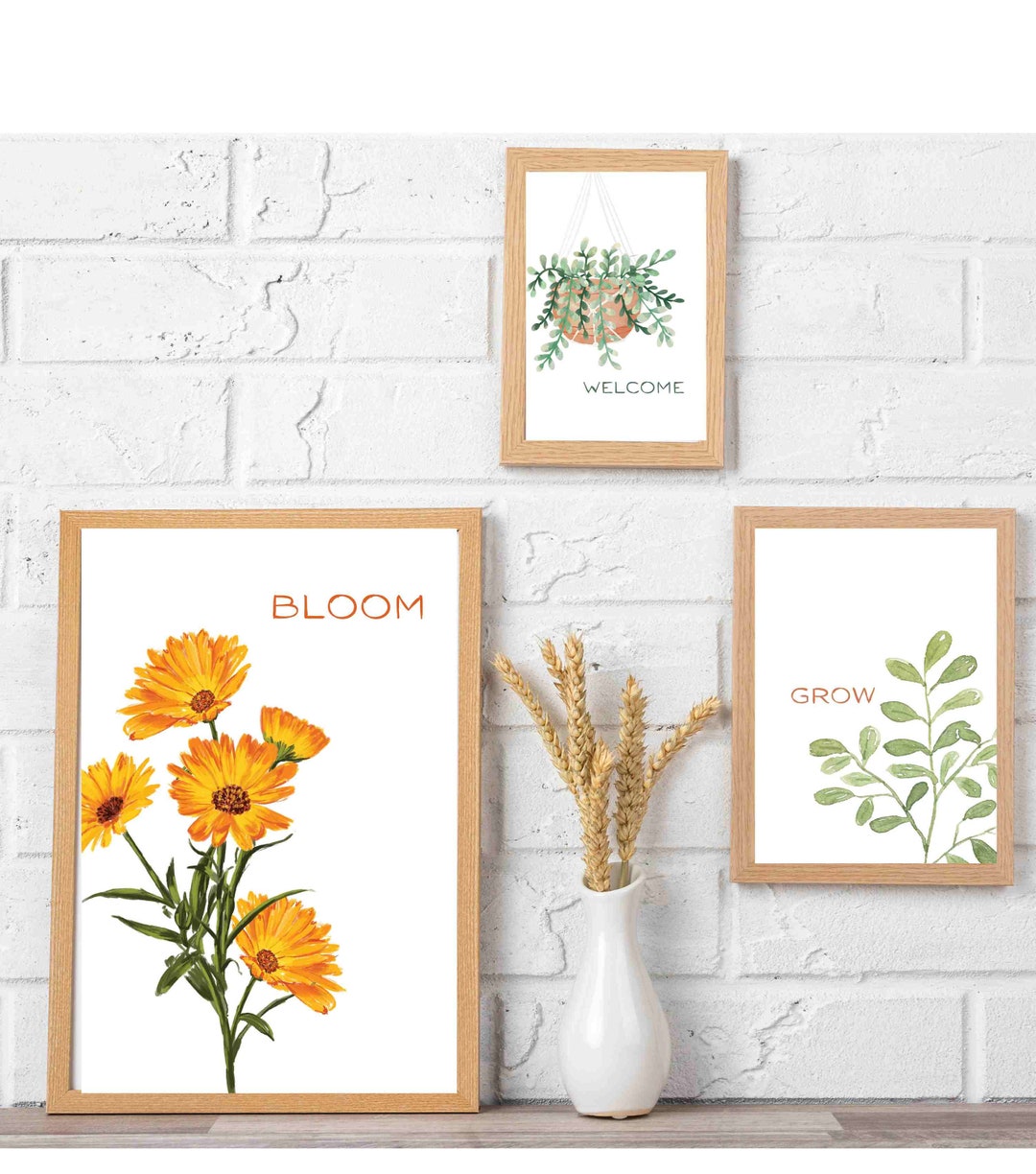 Social Work Office Decor Set of 3 Welcome Quotes Inspirational ...