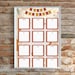 Digital Boho Birthday Poster Office Chart Staff Birthdays Employee ...