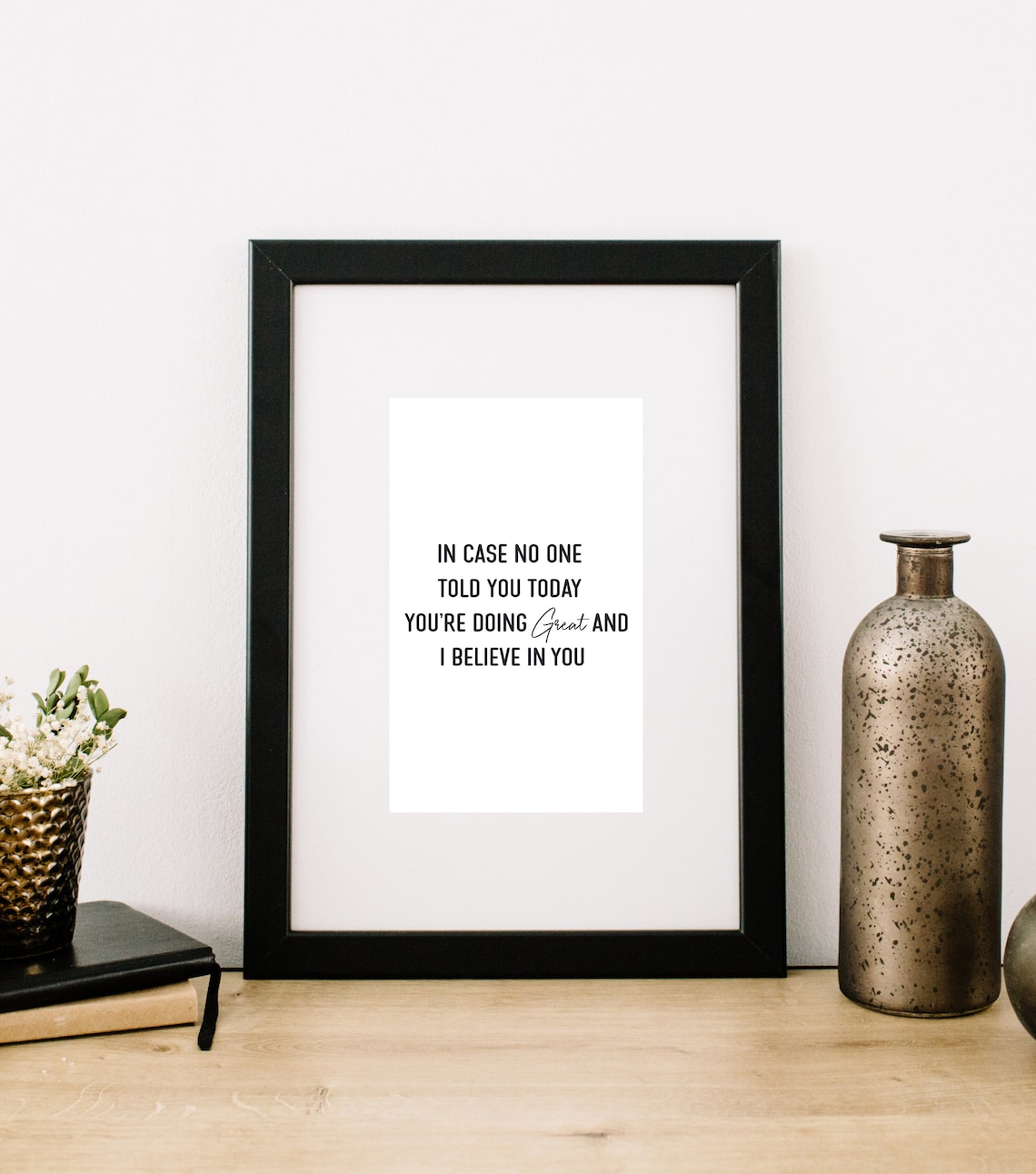 Digital Poster Set Inspirational Wall Art for Home Office Wall Art ...