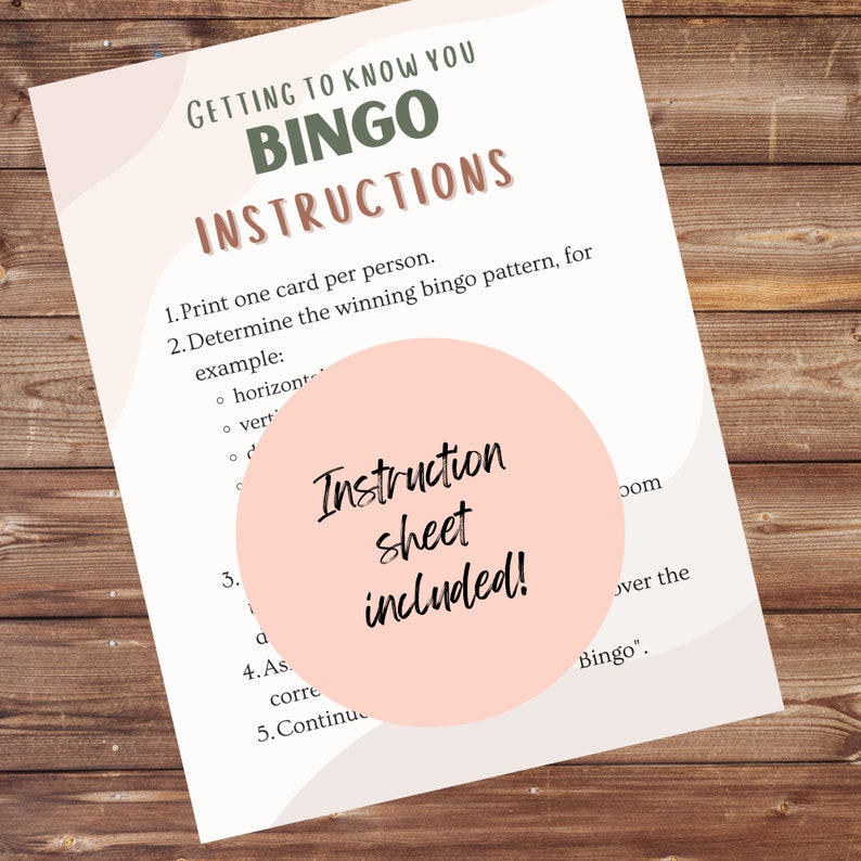 Single Version Getting to Know You Bingo Icebreaker Team Building for ...