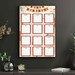 Digital Boho Birthday Poster Office Chart Staff Birthdays Employee ...