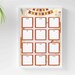 Digital Printable Classroom Birthday Poster Chart for Student Birthday ...