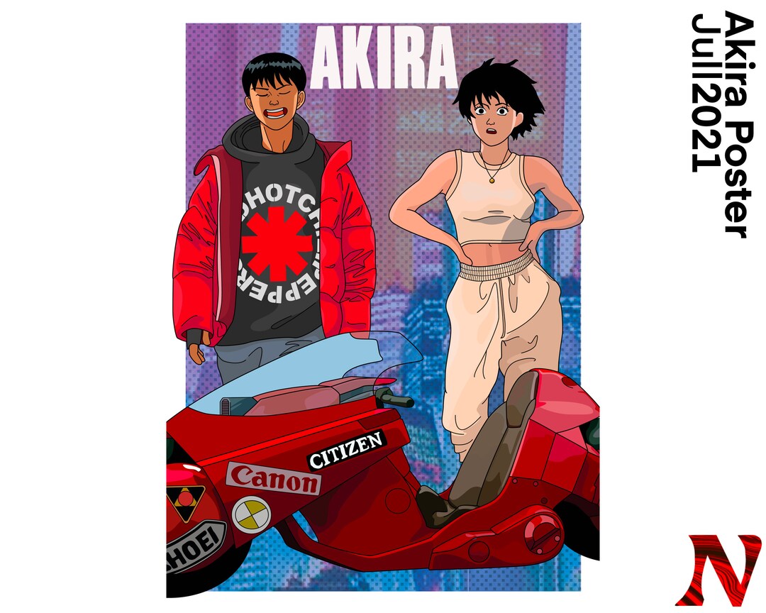 Akira A4 Poster - Etsy