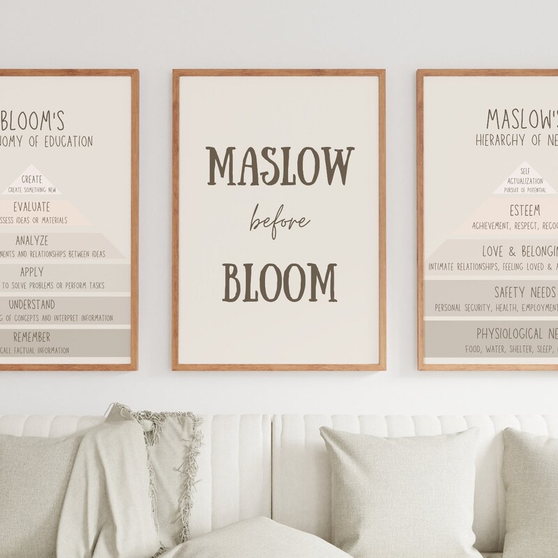 Maslow Before Bloom - Etsy