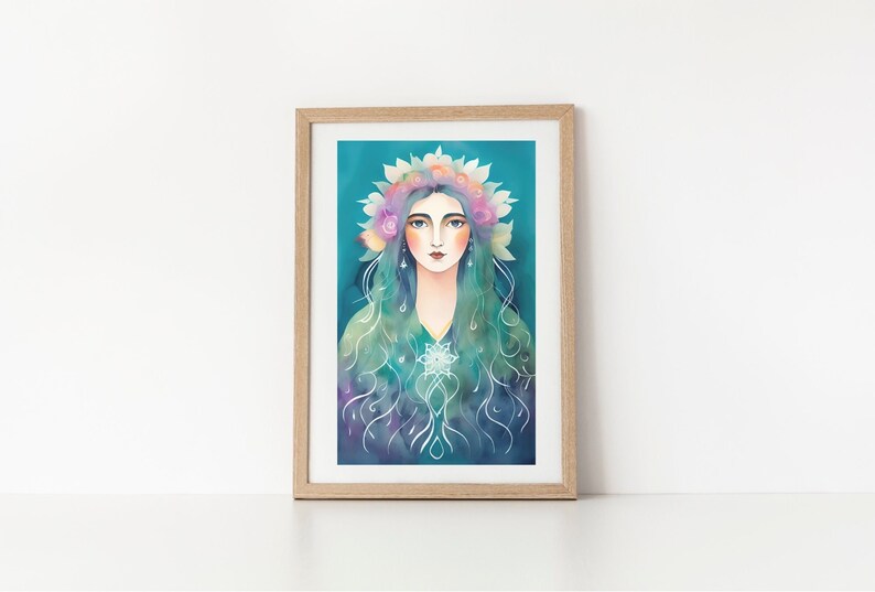 Dodola Slavic Goddess Art Print Sacred Divine Feminine Art - Etsy