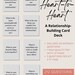 Heart to Heart: A Relationship-building Card Deck | for Couples | 212 ...