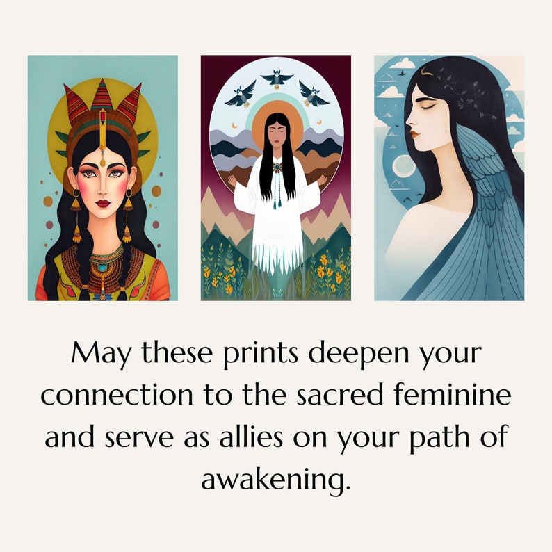 The Goddess Collection 52 Art Prints Sacred Divine - Etsy