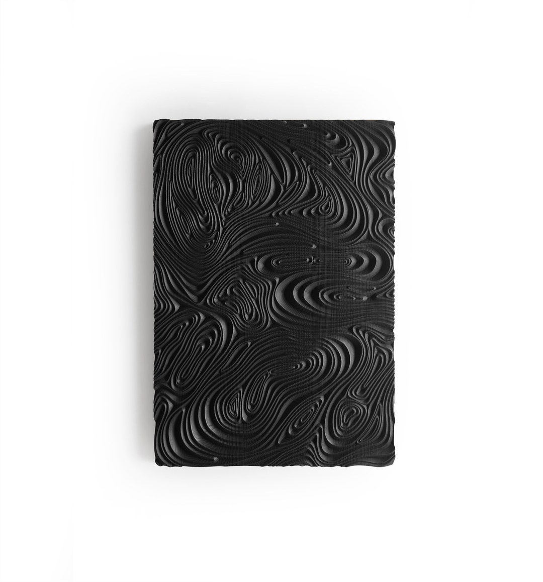Black Wood Vortex Wall Panel: Modern Geometry Art Decor - Etsy