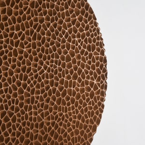 Round Wood Wall Hanging Wood Wall Sculpture Geometric Wood Art Wooden ...