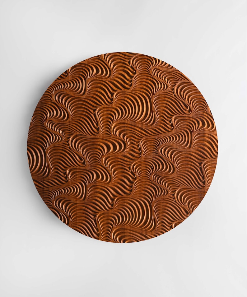 Wood Paneling, 3D Wall Panels, Wooden Wall Panels Embrace Round ...