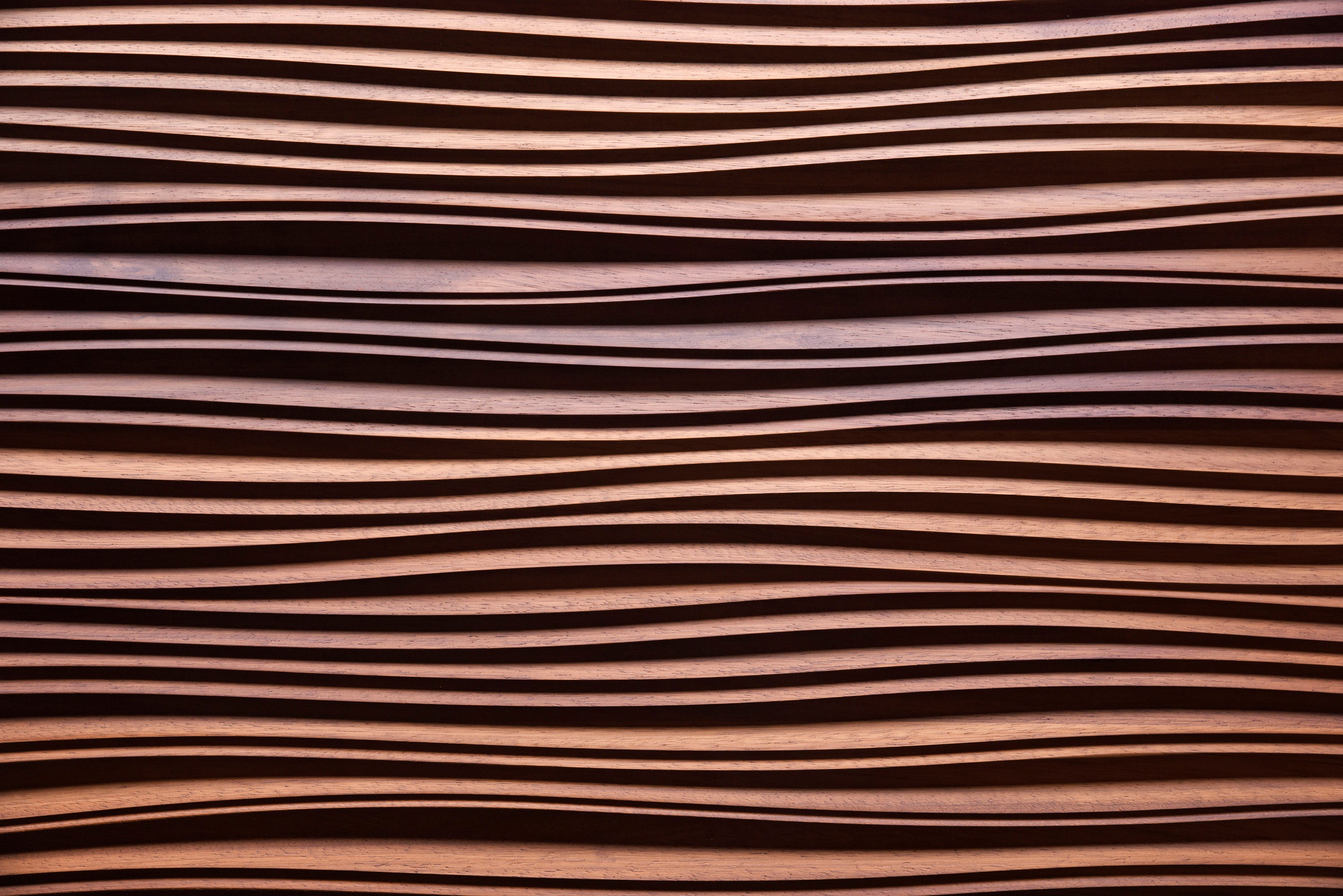 Handmade Wooden Wall Sculpture With Irregular Carved Lines in - Etsy