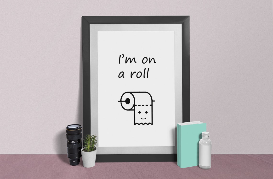 Digital Products, Toilet Sign, Toilet Prints, Bathroom Accessories ...