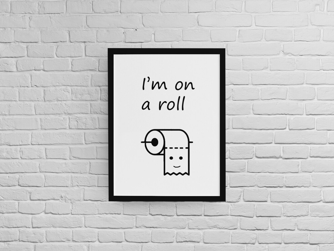 Digital Products, Toilet Sign, Toilet Prints, Bathroom Accessories ...