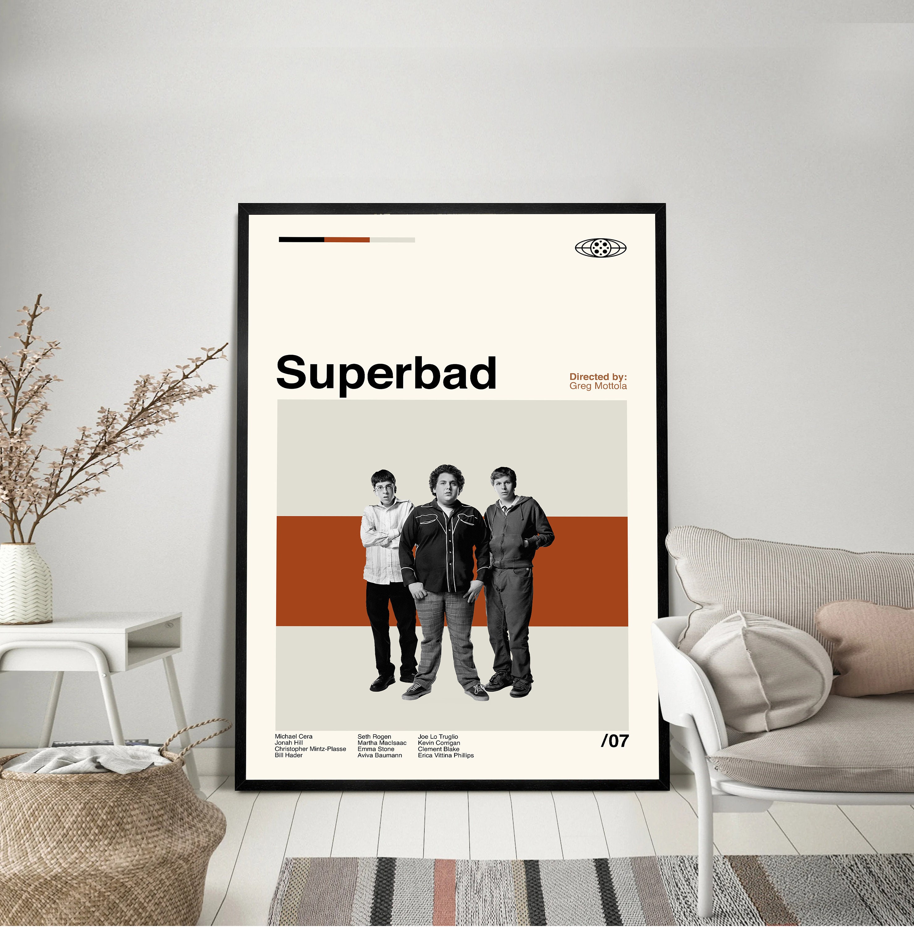 Superbad Poster - Greg Mottola - Retro Movie Poster