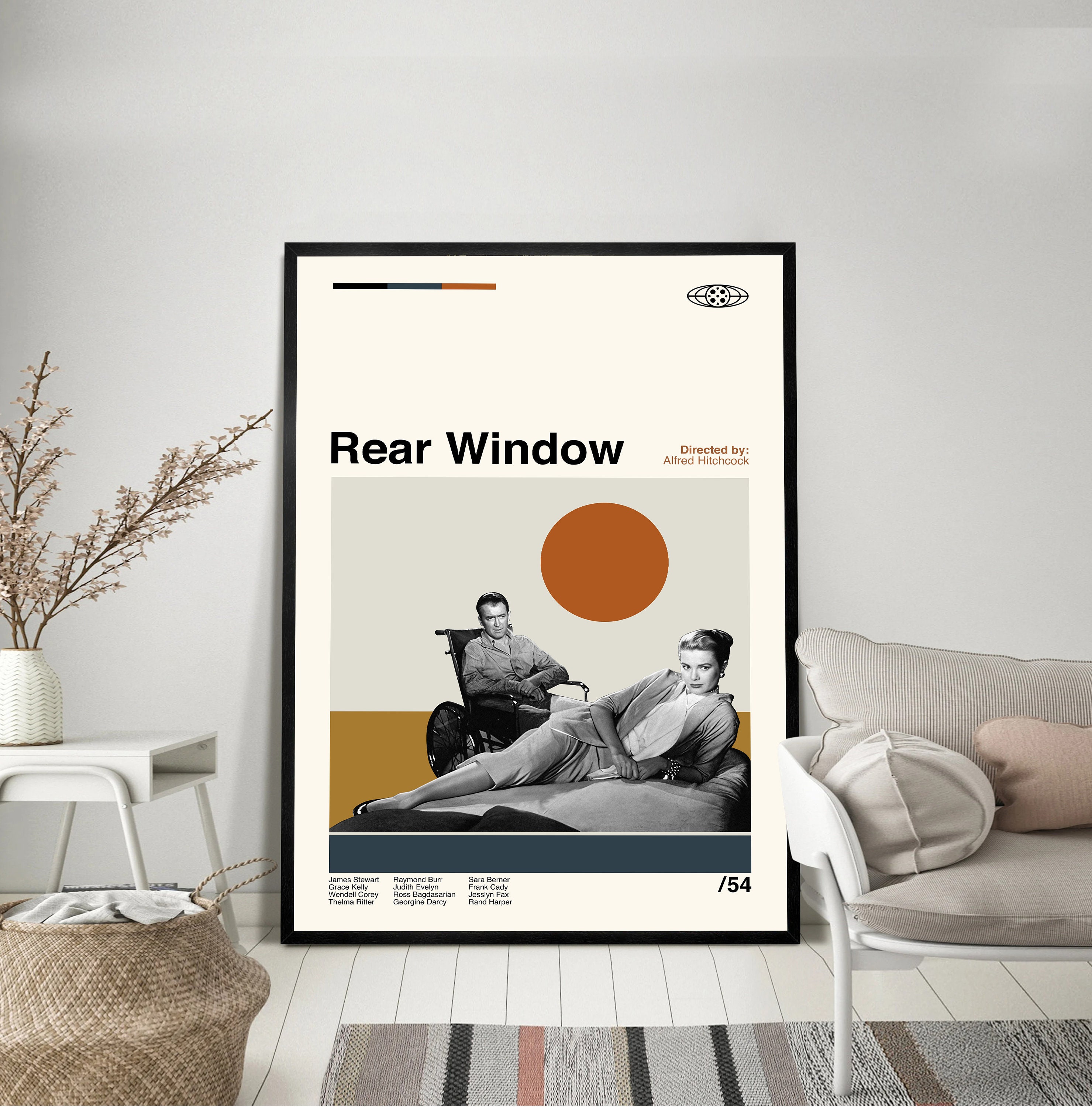 Rear Window Minimalist Poster
