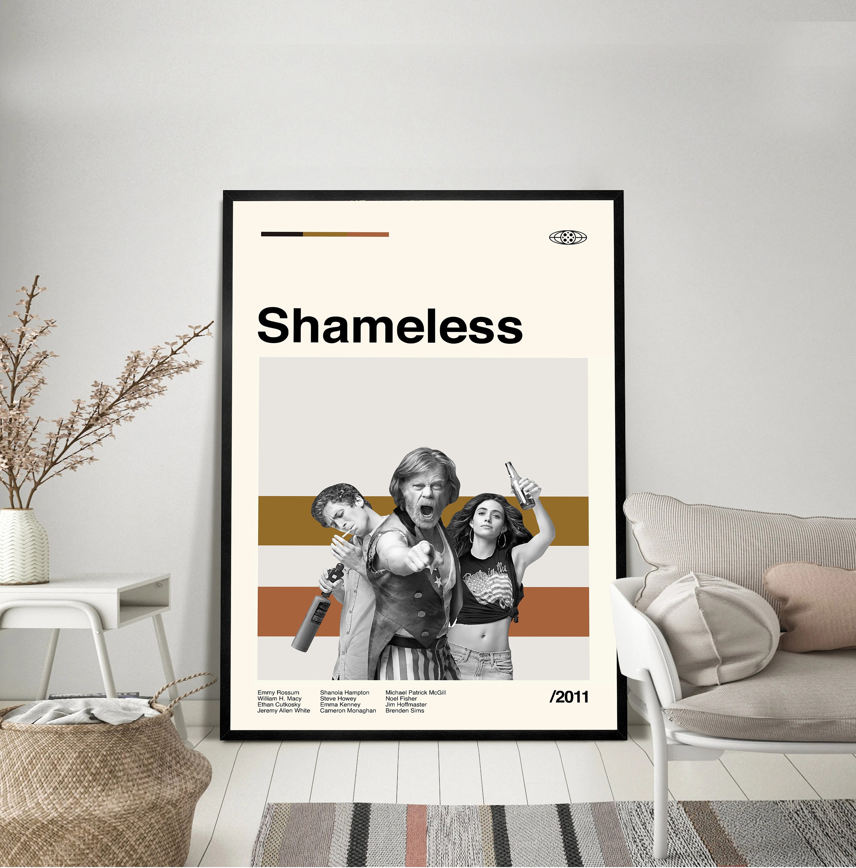 Shameless Poster - Shameless Movie Poster - Vintage Movie Poster ...