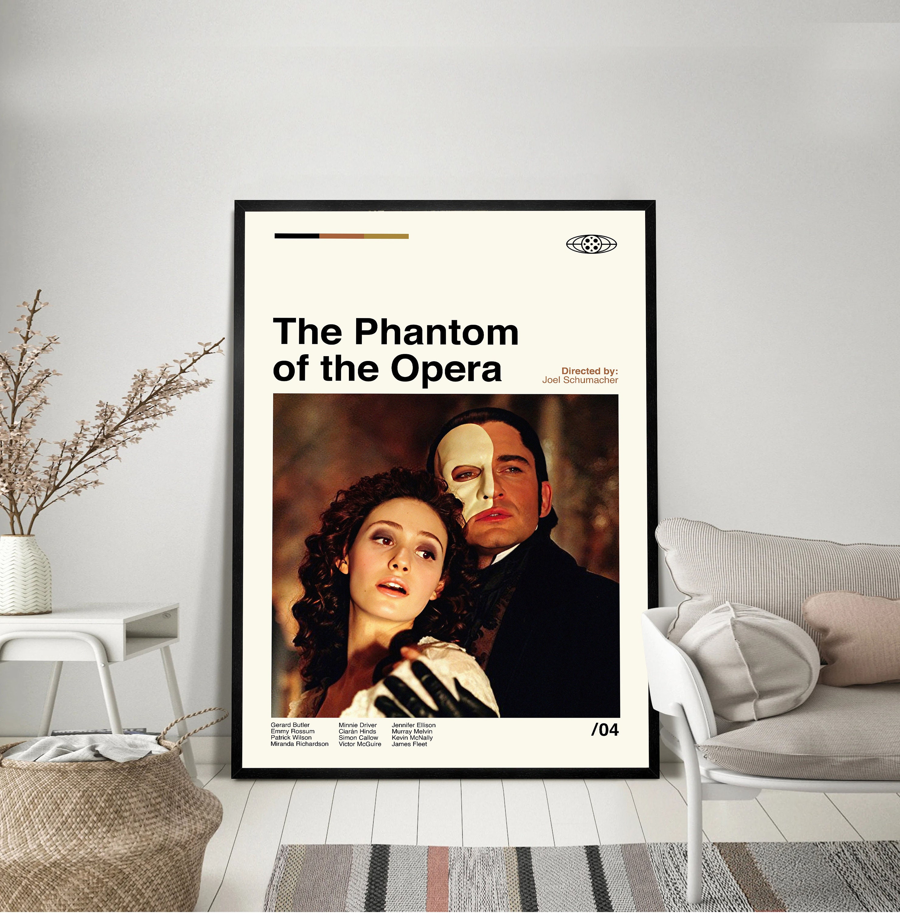 Phantom Of The Opera Poster Minimalist