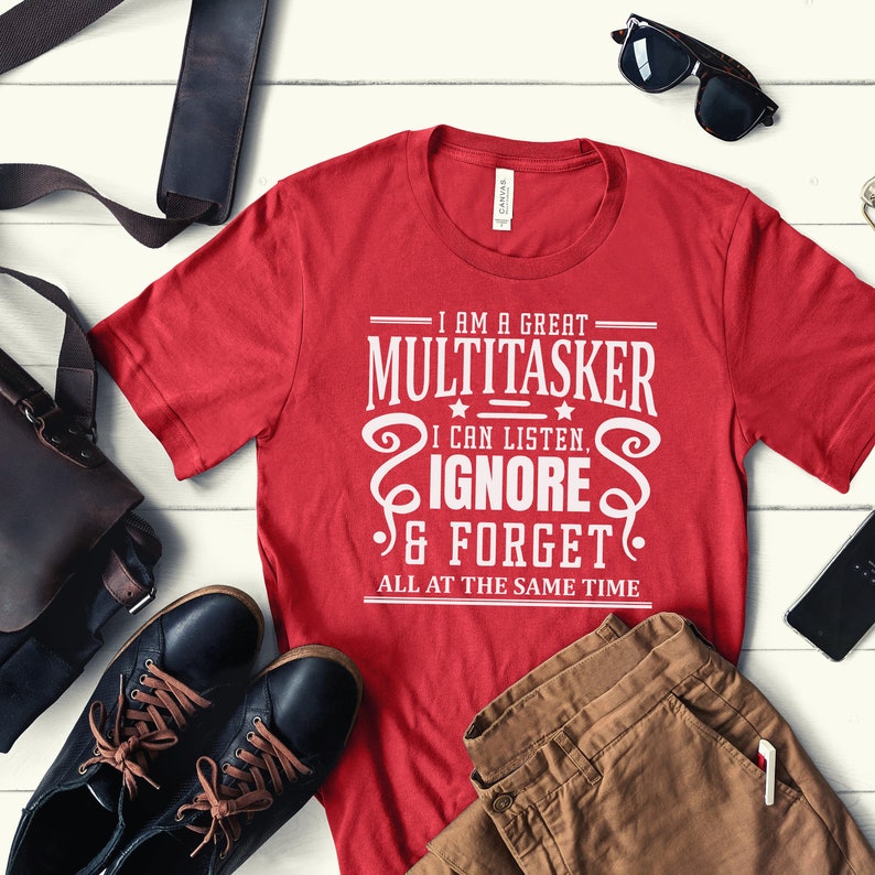 I Am A Great Multitasker PNG, Funny Quotes, Mindfulness, Mental Health ...