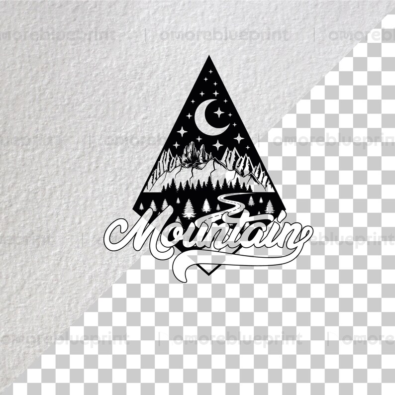 Peaks and Perspectives: Mountain Peaks in Dynamic Frames, Outdoor SVG ...