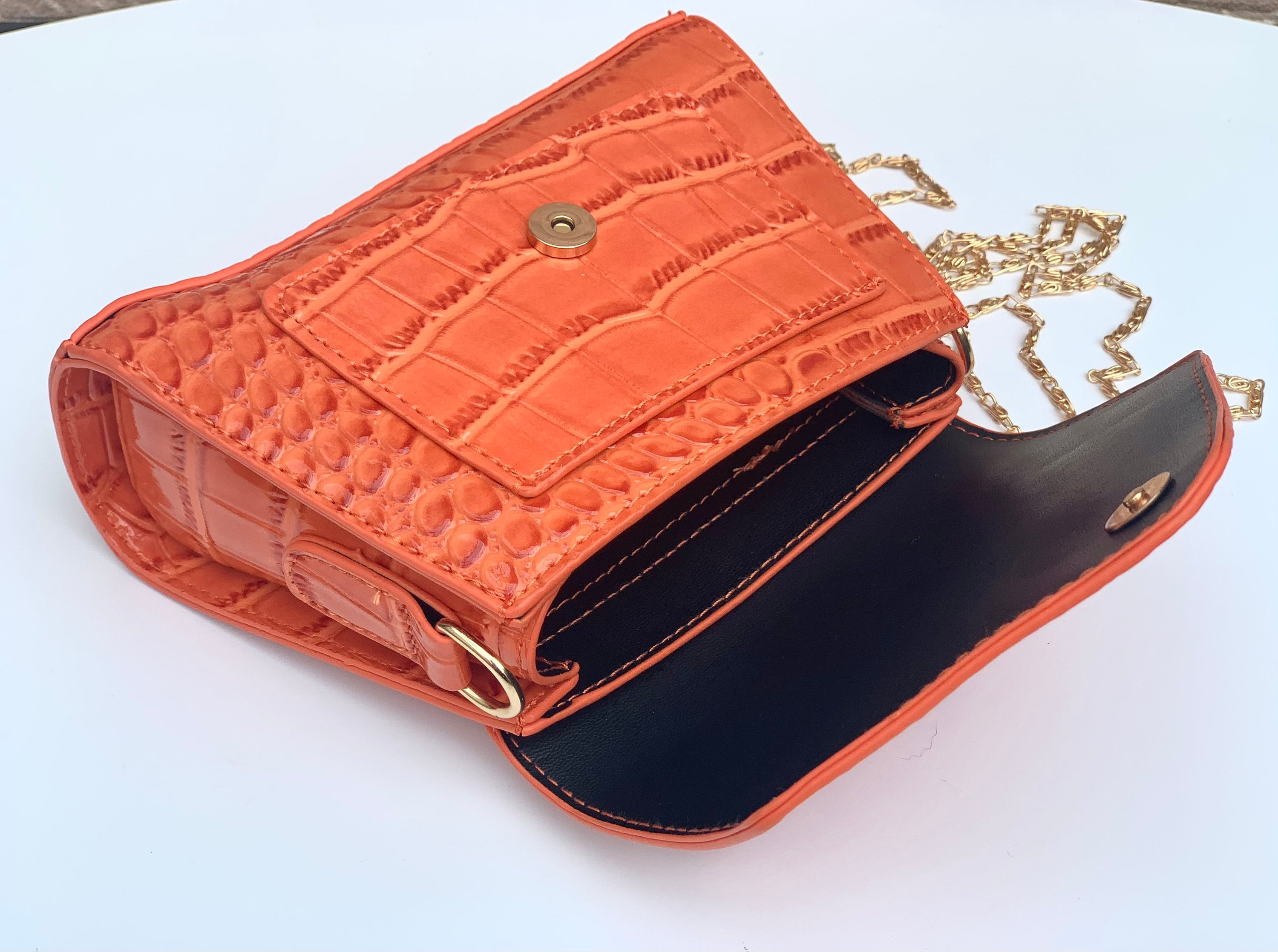 Orange Clutch Bags. Handbags for Women. Orange Crossbody Bag. Orange ...