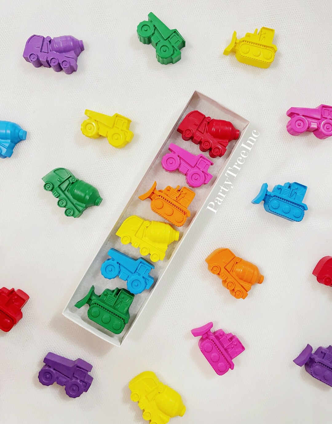 Construction Vehicle Crayons, Truck Crayons,dump Truck, Bulldozer, Kids ...