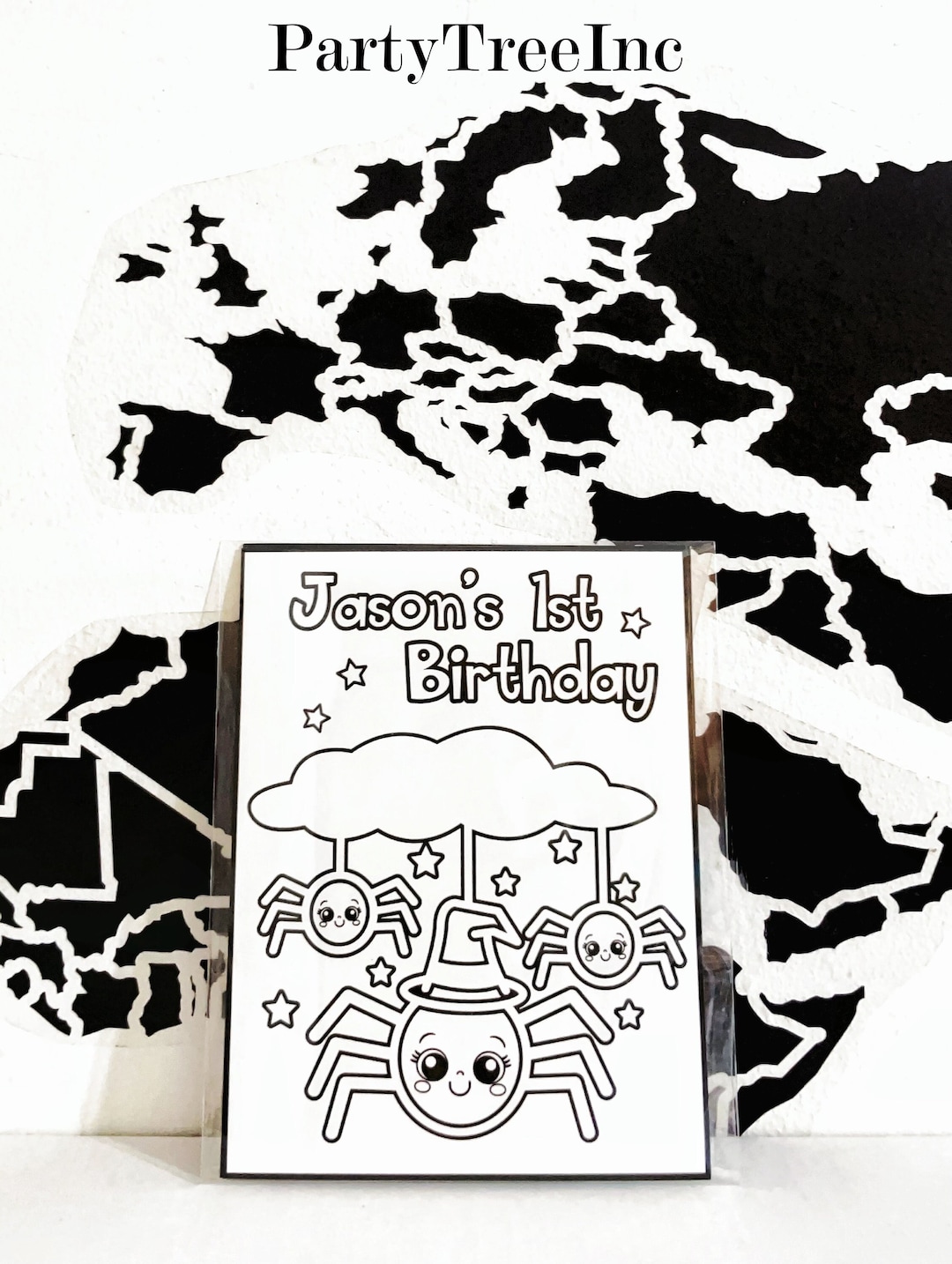 Spider Coloring Crayon , Spider Party Favors , Crayon Party Favors ...