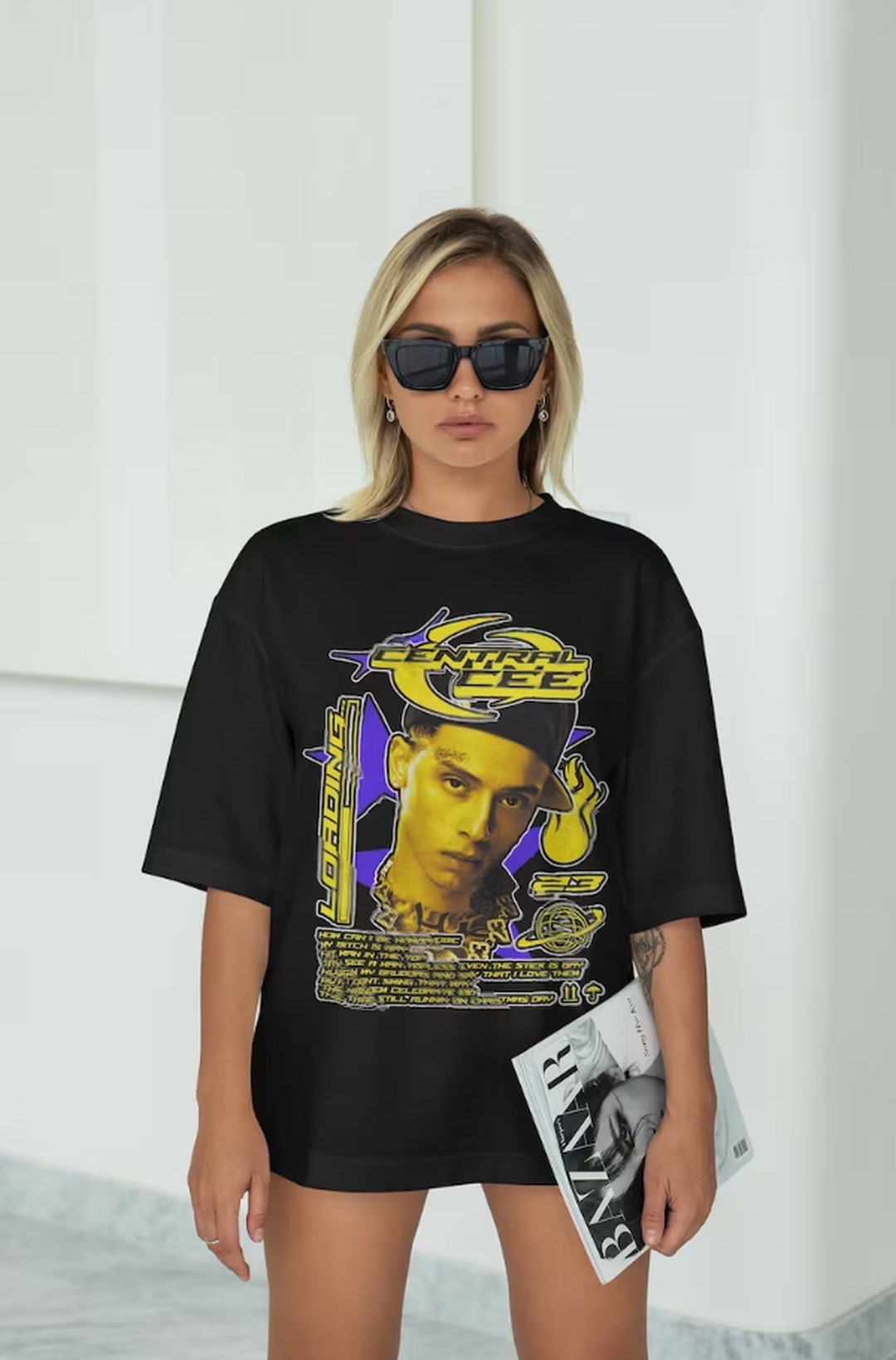 Central Cee Shirt Central Cee Fan Gift UK Rapper - Etsy