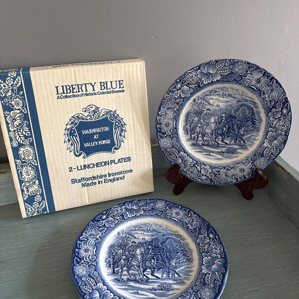 Liberty Blue Dishes - Etsy