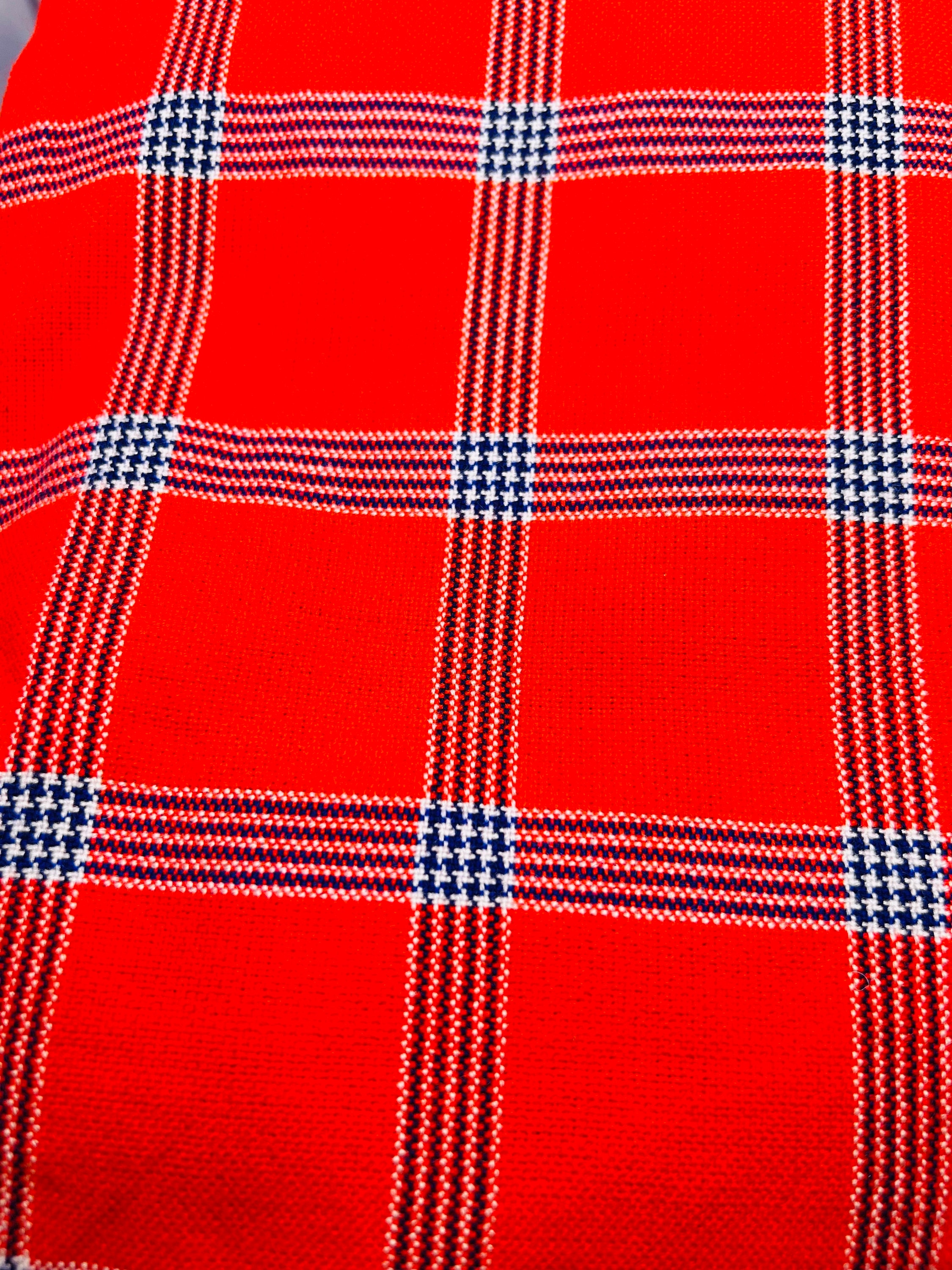 Masai Shukawrap Masai Blanket Kenyan Masai Cloth Masai Throw African ...