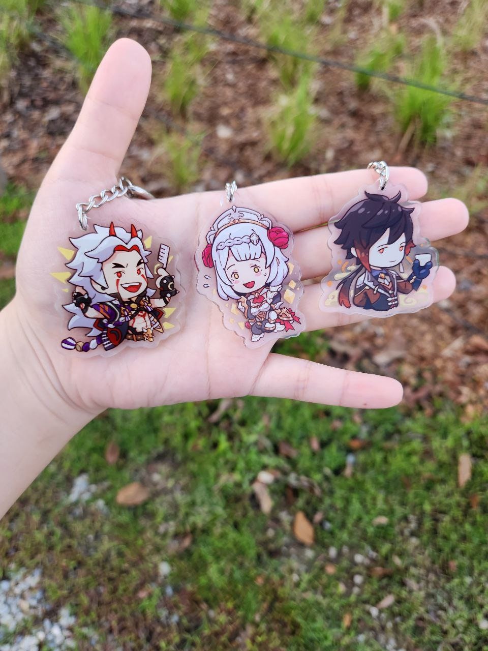 Genshin Keychains - Etsy