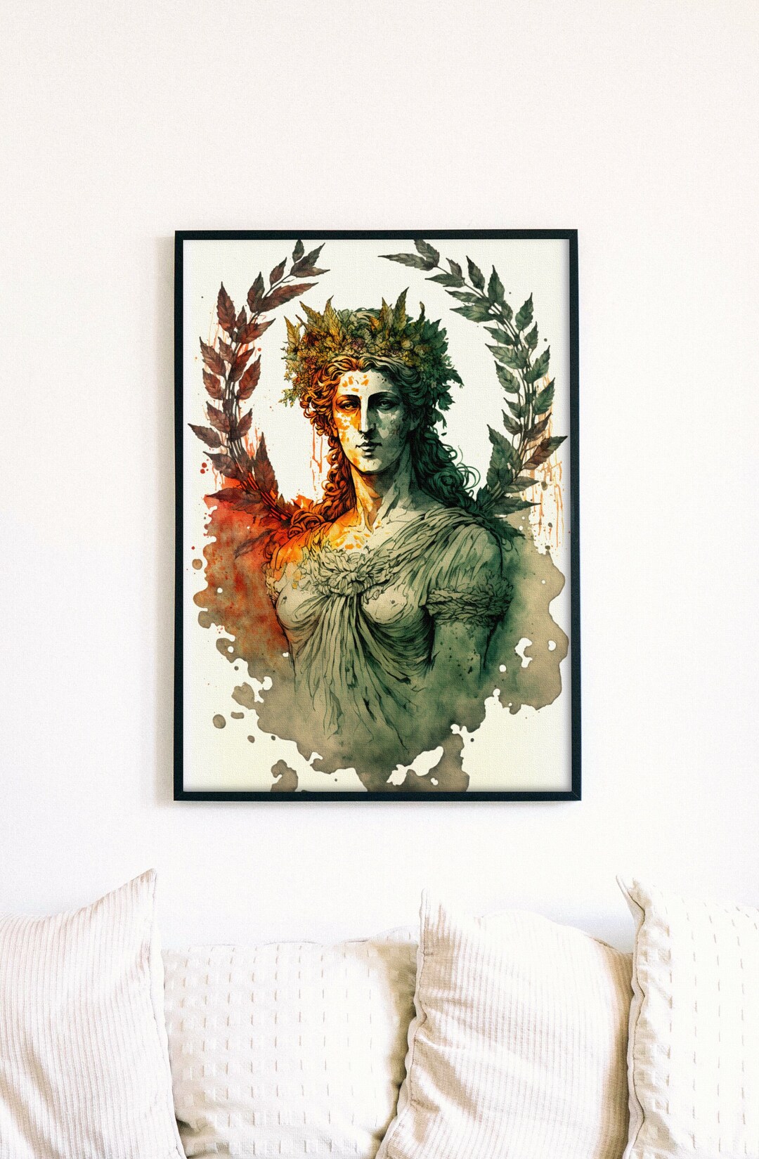 Ceres Demeter, the Goddess of Agriculture & Sacred Law, Greek Mythology ...